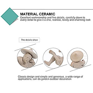 Happyyami Miniatures Miniature Decorations Elder Home Landscape Tea Decoration Plant Bonsai Crude Mini Sitting Tray Succulent Office Fishing Fish Pot Chinese Flower Sand Pond Table Lovely