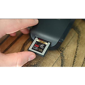 RITZ GEAR VideoPro CFExpress Type B 128GB Card (1550/550 R/W), Pairs with Panasonic & Canon DSLR Cameras. (Not Recommended For Nikon cameras)
