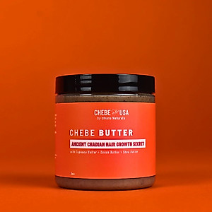 Uhuru Naturals Chebe Hair Butter (8oz) - A Whipped Butter With Authentic Chebe For Those That Are Not Able To Use Chebe The Traditional Way