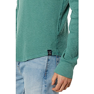 Lucky Brand Garment Dye Thermal Hoodley Sea Pine XL