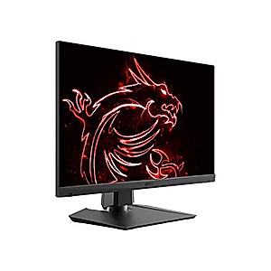 MSI Full HD Gaming RGB Non-Glare Super Narrow Bezel 1ms 1920 x 1080 144Hz Refresh Rate Adjustable Height Arm FreeSync 27” IPS Gaming Monitor (Optix MAG274R), Black