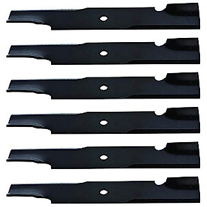 Stevens Lake Parts (6) Notched Blades Fits Scag 2 for 32" Deck 3 for 48" Deck 48110 481706 481710