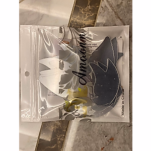 Amaonm 21 PCS Removable Crystal Acrylic Mirror Butterfly Wall Decals Fashion DIY Home Decorations Art Decor Wall Stickers Murals for Kids Nursery Room Bedroom Door Bathroom