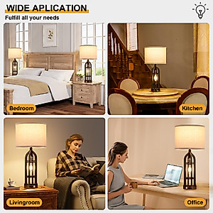 Seealle T30 Led Bulb, 3-Way Dimmable T30 Vintage LED Bulb, Natural White 2700K, E26 Base, AC 120V, 5W Edison Lights Bulbs for Living Room Table Lamp, 1 Pack