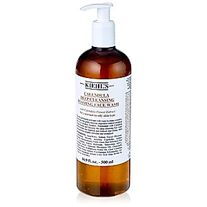 Kiehl's Calendula Deep Cleansing Foaming Face Wash, 16.9 Ounce/500ml