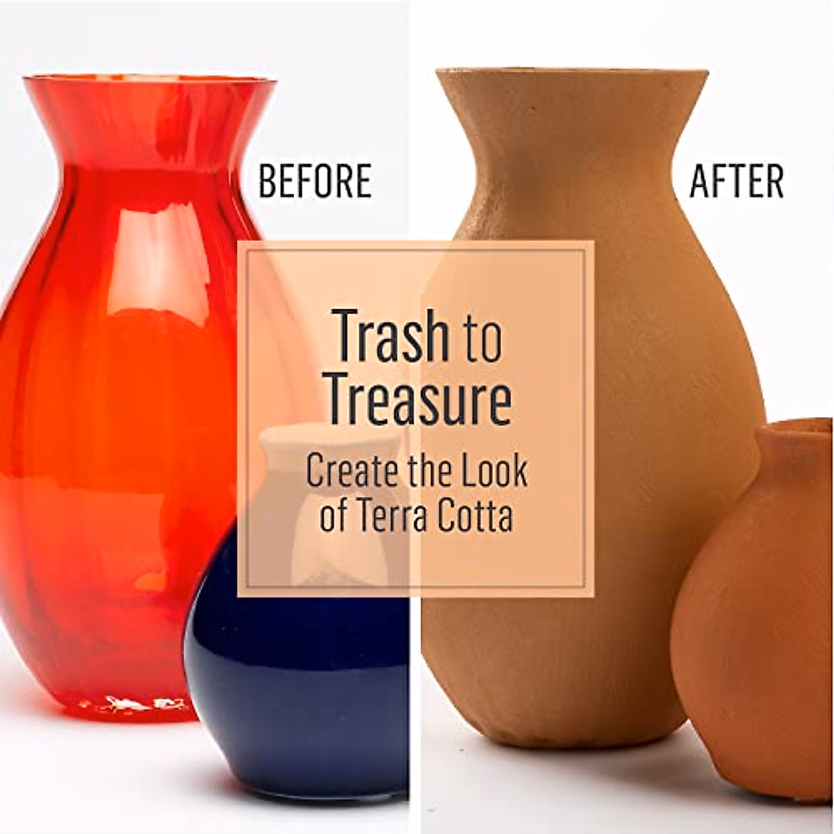 FolkArt Terra Cotta Acrylic Paint Set, Essentials 6 Piece DIY Terra Cotta Acrylic Paint Kit Featuring 6 Colors For DIY Indoor & Outdoor Multi-Surface Craft Projects, 7592