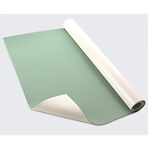 VYCO Protective Board Cover Green Cream 36 Inches X 48 Inches Reversible 5 PLY Vinyl Roll