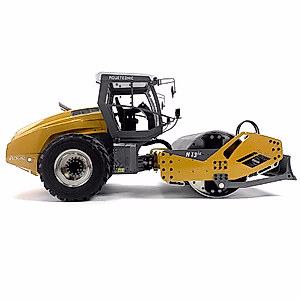 TOUCAN RC HOBBY Lesu 1/14 Rc Hydraulic Road Roller Hamm-H13Ix Metal Engineering Vehicle Model New Painted and Assembled