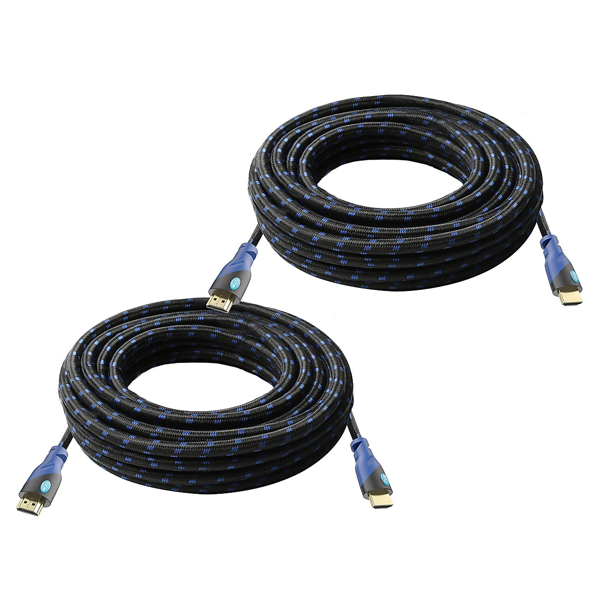 AURUM CABLES 20ft HDMI Cable 4K@60Hz Ultra HD, High Speed with Ethernet HDMI Cable Braided Nylon & Gold Connectors, ARC, CL3 Rated - Compatible with TV, PC, Monitor, Laptops, PS3, PS5, PS4