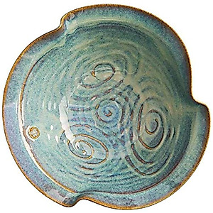 Castle Arch Pottery Newgrange Bowl Hand-Glazed, Handmade In Ireland, With Ancient Celtic Symbol, Irish Gifts 7 Inches Diameter 2 Inches Height 250 ML (Small)