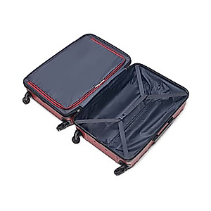 Tommy Hilfiger Lexington Upight Hard Suitcase, Red, 25"