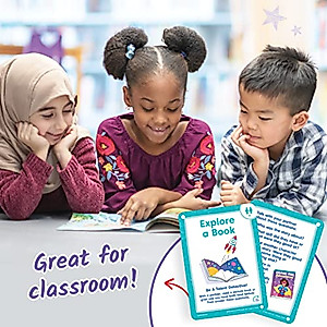 hand2mind Social Emotional Task Cards for Ages 3+, Social Emotional Learning, Play Therapy Toys for Counselors, Social Skills Activities for Kids, Conversation Starters, Emotional Regulation for Kids