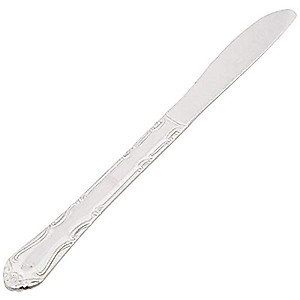 Winco 12-Piece Elegance Dinner Knife Set, 18-0 Stainless Steel