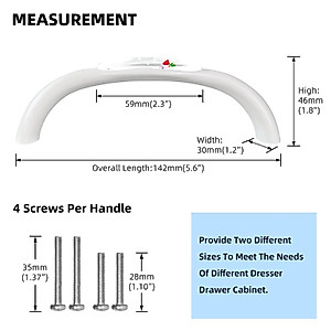 RODAILYCAY Merry Christmas 4 Packs Kitchen Drawer Pulls, Crystal Glass Cabinet Handles Pulls, Cupboard Door Knobs, Kitchen Hardware Pulls for Dresser Drawers