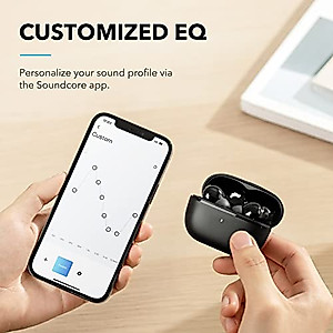 Soundcore by Anker Life P3i Hybrid Active Noise Cancelling Earbuds, 4 Mics, AI-Enhanced Calls, 10mm Drivers, Powerful Sound, App for Custom EQ, 36H Playtime, Fast Charging, Transparency, Bluetooth 5.2