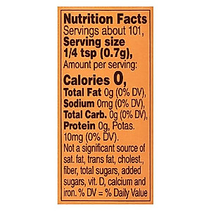 Dash Salt-Free Seasoning Blend, Extra Spicy, 2.5 Ounce
