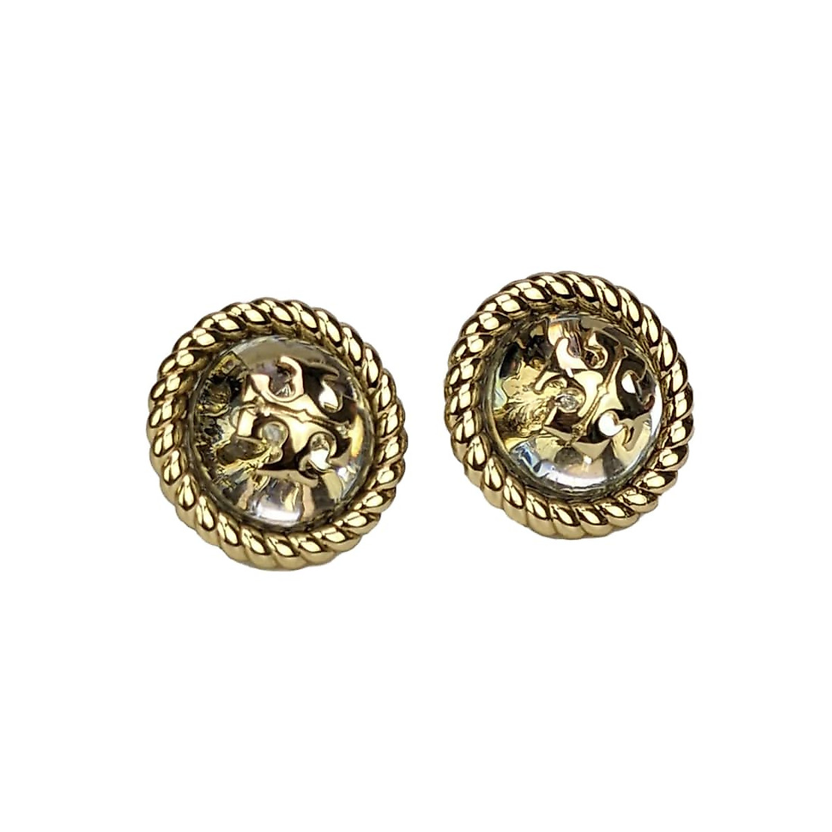 Tory Burch Rope Logo Resin Earring 139831