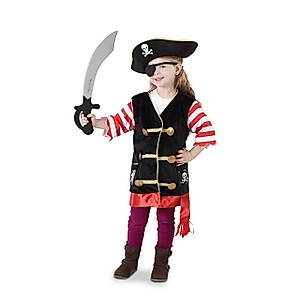 Melissa & Doug Pirate Role Play Set (FFP), Multicolor, Toddler