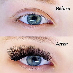 Lash Clusters D Curl 72 Pcs Cluster Lashes Natural Look Lash Extension Clusters Individual Lashes, Eyelash Extension Clusters DIY Lash Extensions at Home Lashes (D Mix 10-16mm, A02)