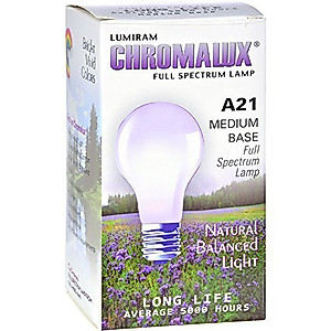 Chromalux Light Bulb Std Clear 75w Bulb ( Multi-Pack)2