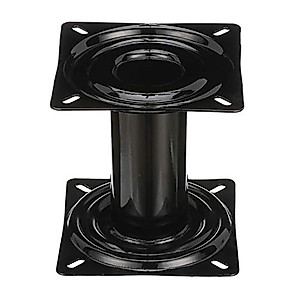 Attwood 90720 Black Powder Coated 7" Seat Pedestal