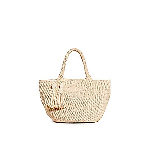 Mar Y Sol Women's Milos Bag, Natural, Tan, One Size