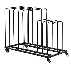 tonchean Art Storage Rack with Wheels, Rolling Canvas Rack Art Storage, Metal Canvas Organizer Painting Storage Rack Canvas Storage Rack Drying Rack for Canvas Boards, Panel, Frame, Drawing Board