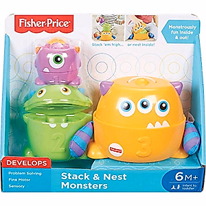 Fisher-Price Stack & Nest Monsters