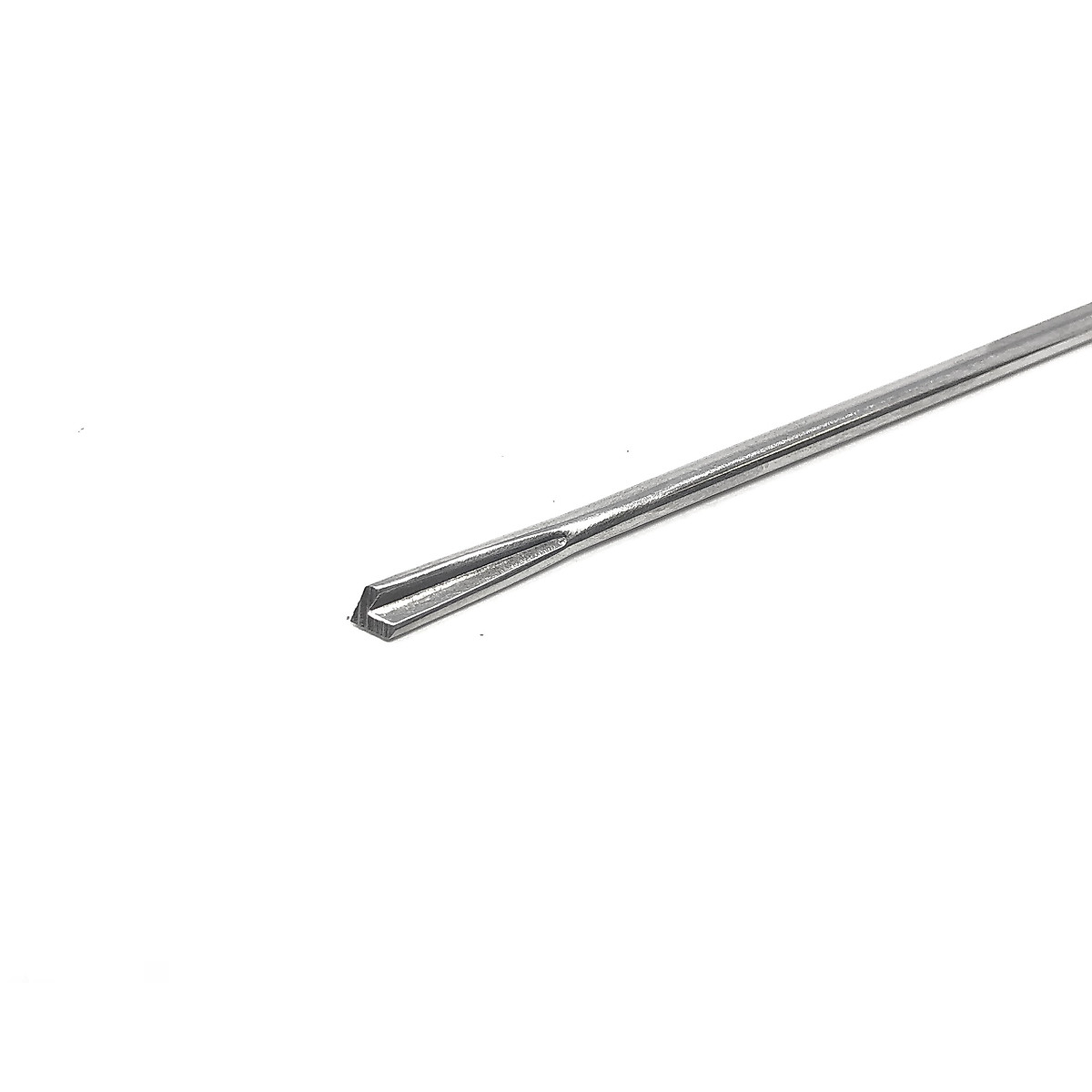 Scientific Labwares 789-136 Hayman Style Micro Lab Spatula with V-Spoon/Bend-Tapered Ends, Length: 6.5", Stainless Steel