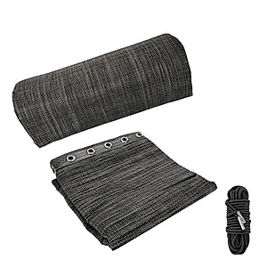 Semetall 1Set Replacement Fabric Cloth for Patio Chair,Zero Gravity Chair,63"*17",Dark Grey