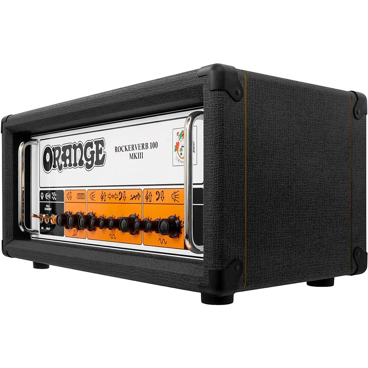 Orange Rockerverb 100 MKIII - 100-Watt 2-Channel Tube Head - Black