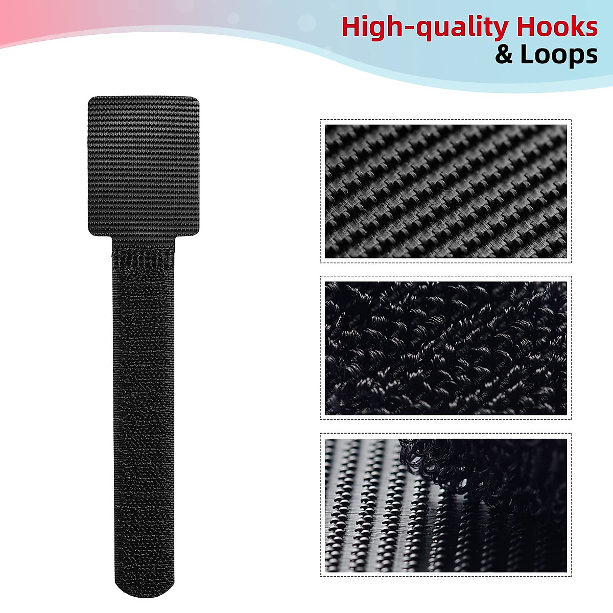 Cord Organizer for Appliances 12 Pack, SUITMAT Cable Organizer Cord Holder for Small Kitchen Appliances, Kitchenaid Stand Mixer Air Fryer Coffee Maker Pressure Cooker(Black)