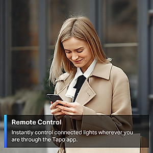 TP-Link Tapo Matter Smart Light Switch: Voice Control w/Siri, Alexa & Google Home | UL Certified | Timer & Schedule | Easy Guided Install | Neutral Wire Required | Single Pole | Tapo S505(2-Pack)