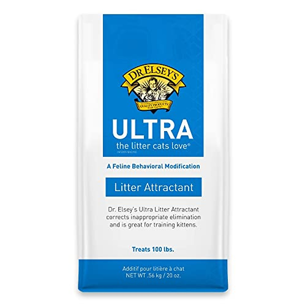 Dr. Elsey's Litter Box Attractant - Ultra Litter Attractant - 20 oz Pouch - Feline Behavior Modification & Training Tool