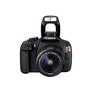 Canon EOS Rebel T5 18.0MP Camera with EF-S 18-55mm III Kit International Version (No Warranty) (Renewed)