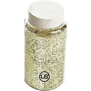 Glitter – 1 LB Gold Glitter – Glitter for Resin, Glitter for Crafts, Fine Glitter for Scrapbooking – Ultimate Bulk Craft Glitter for Tumblers