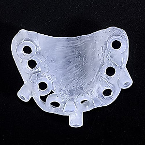 RESIONE 3D Printer Resin, G217 Clear ABS-Like Resin Non-Yellowing Tough Rigid Resin for DLP MSLA LCD 3D Printing (500g)