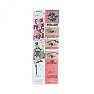Benefit Cosmetics Goof Proof Brow Pencil Easy Shape & Fill - DLX size 0.001 oz. Shade - 03 Medium
