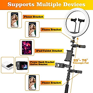 360 Photo Booth Machine with Software for Parties with Ring Light, Free Custom Logo, 3 People Stand on APP Remote Control Automatic Slow Motion 360 Spin Camera Booth (80cm/31.5'' + Flight Case)