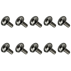 ATV Quad Plastic Body Fender M6 Bolt Washer & Nut Kit 6mm 50cc 70cc 90cc 110cc 125cc 150cc 200cc 250cc Set of 10