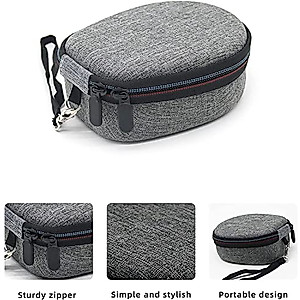 Hard Case for Shokz OpenRun Pro/OpenMove/OpenSwim, Headphone Case Work with AfterShokz Aeropex/Trekz Air/Titanium Mini/Trekz Titanium/Xtrainerz/OpenComm/OpenMove Bone Conduction Headphones (Box Only)