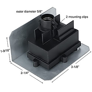 Apromise 67847 Grill Igniter Replacement - Durable Grill Igniters for Weber Genesis 300 Series E/S/EP/CEP 310 320 Grills (2008-2010) with Side-Control | Replacement 81315, 1819-51 Igniter, 2 Outlets