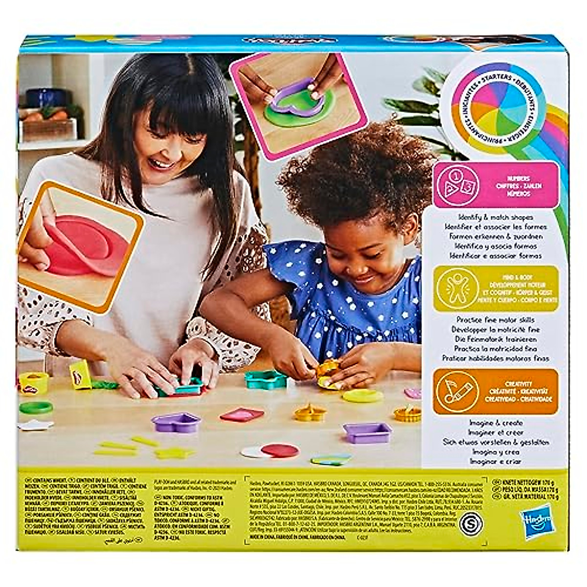 Play-Doh Fun Shapes, Multi-Colour
