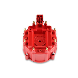 8416 MSD Distributor Cap and Rotor - GM HEI - Red