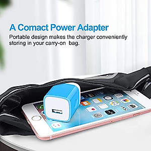 Android Charger Micro USB Android Charger Cable Single Port Wall Charger Block Phone Plug 6FT Charging Cord for Samsung Galaxy S7 S6 Edge/Active/S5 S4 S3 S2, Note 6 5 4,A10 J8 J3V J7V J7 J3 J6 J5 J2