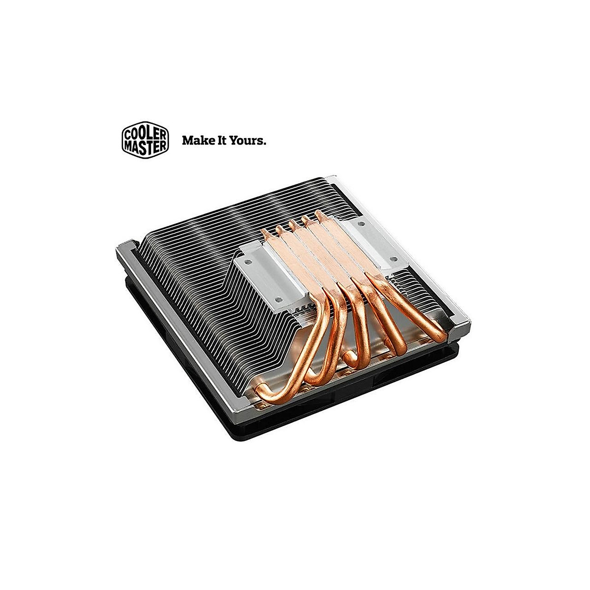 Cooler Master GeminII M5 LED - 2U Low Profile CPU Cooler with 5 Direct Contact Heatpipes & XtraFlo 120 Slim Fire Red LED PWM Cooling Fan for Intel AMD RR-T520-16PK (GeminII M5)