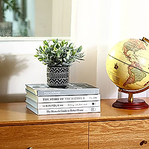 Kazeila 3 Pack Potted Fake Plants Artifical Snake Plant,Greenery Eucalyptus Leaves Plant and Flocked Sage Plant,Faux Desk Plants for Indoor Home Office Farmhouse Kitchen Bathroom Table Decor