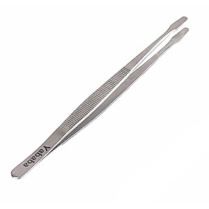 Tweezers, 5 Pcs Precision Tweezers Set, Anti-Static Stainless Steel Long Tweezers Kit for Electronics, Laboratory Work, Jewelry-Making, Craft, Soldering, Hobby, Watches, Car Machines Repair Etc