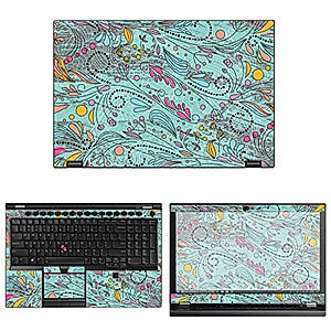 Decalrus - Protective Decal Skin Sticker for Lenovo ThinkPad P53 (15.6" Screen) case Cover wrap LEthnkpd15_P53-219