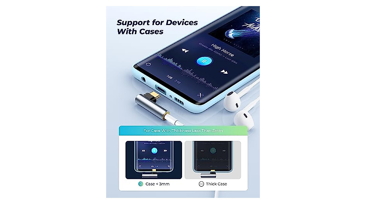 USB C to 3.5mm Audio Adapter - HiFi & Versatile